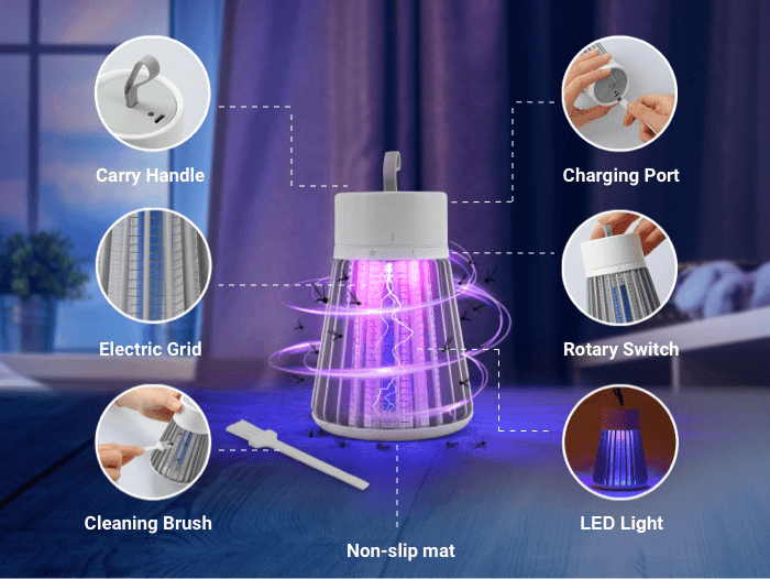 Buzzora Mosquito & Bugs Killer Lamp – Lumenvira