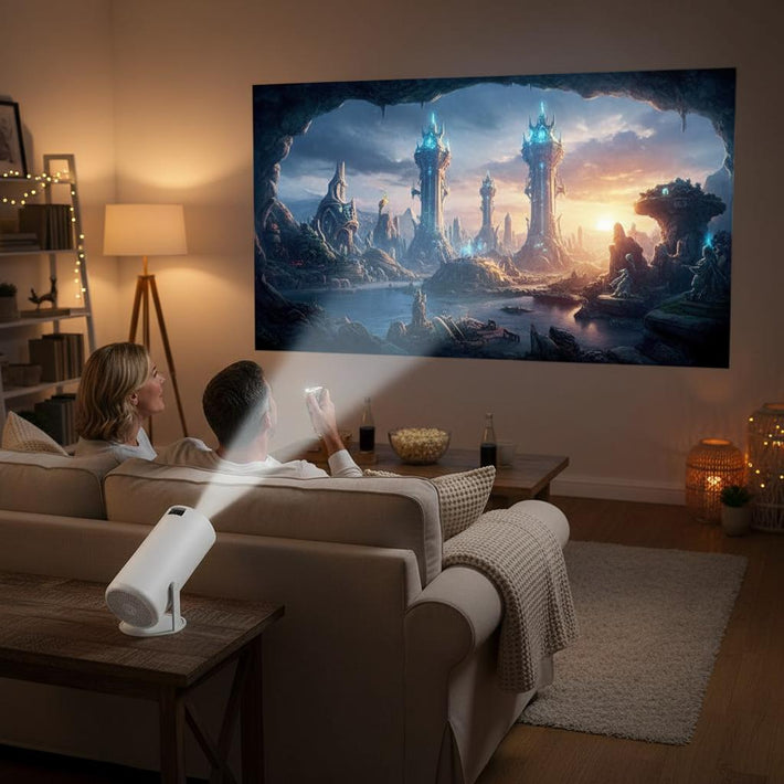 ProjectorDomo - Mini Home Projector – Lumenvira